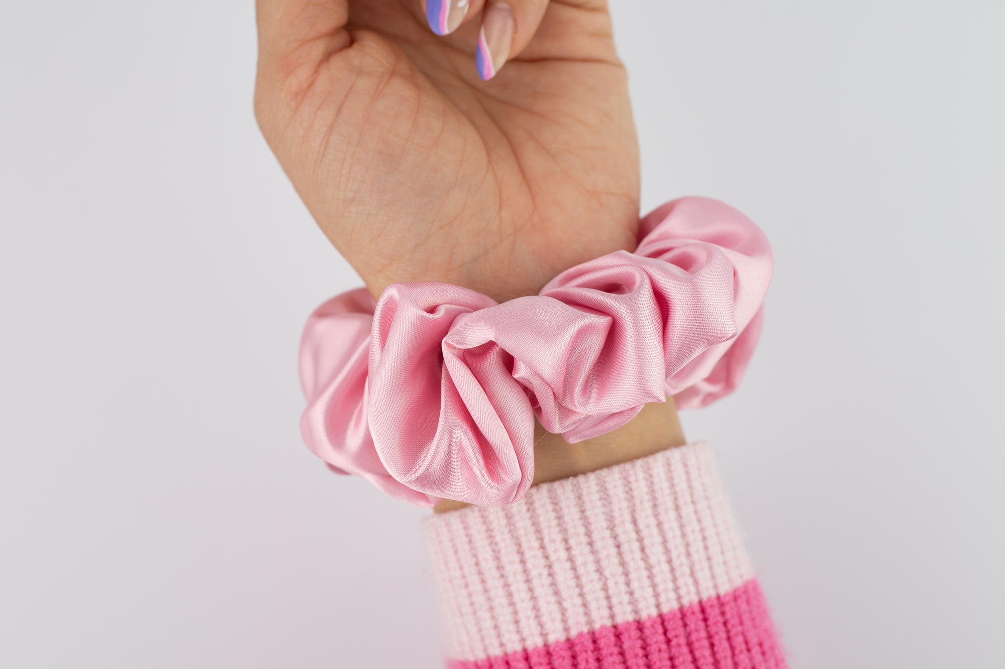 PinkShake - Whimsical Pastel Colored Scrunchies and Stationery